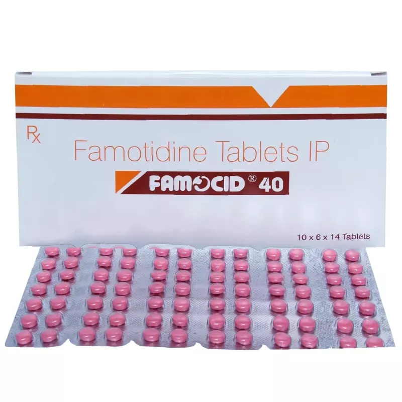 Buy Famocid 40 Mg | Famotidine | West Virginia - Usmedilife